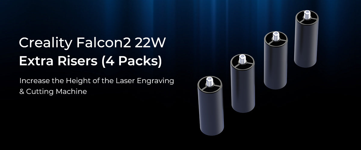 Risers for Falcon2 & Falcon2 Pro Series Laser Engraving - Pack of 4pcs