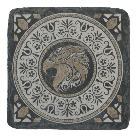 Black Square Stone Coasters