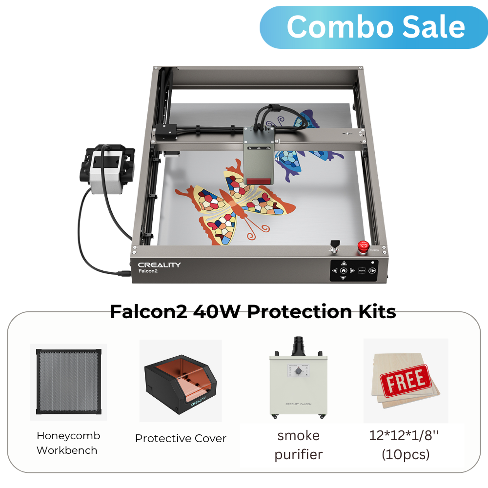 Creality Falcon 40W Laser Engraver Cutter Robust, 01/18/2024